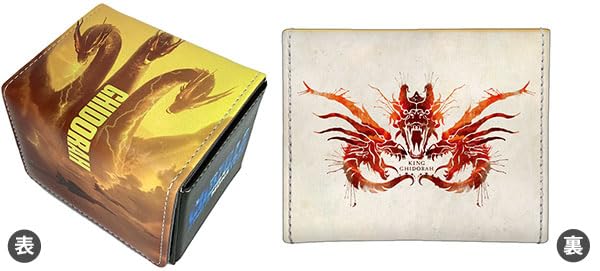 Synthetic Leather Deck Case "Godzilla King of Monsters" Ghidorah — Ninoma
