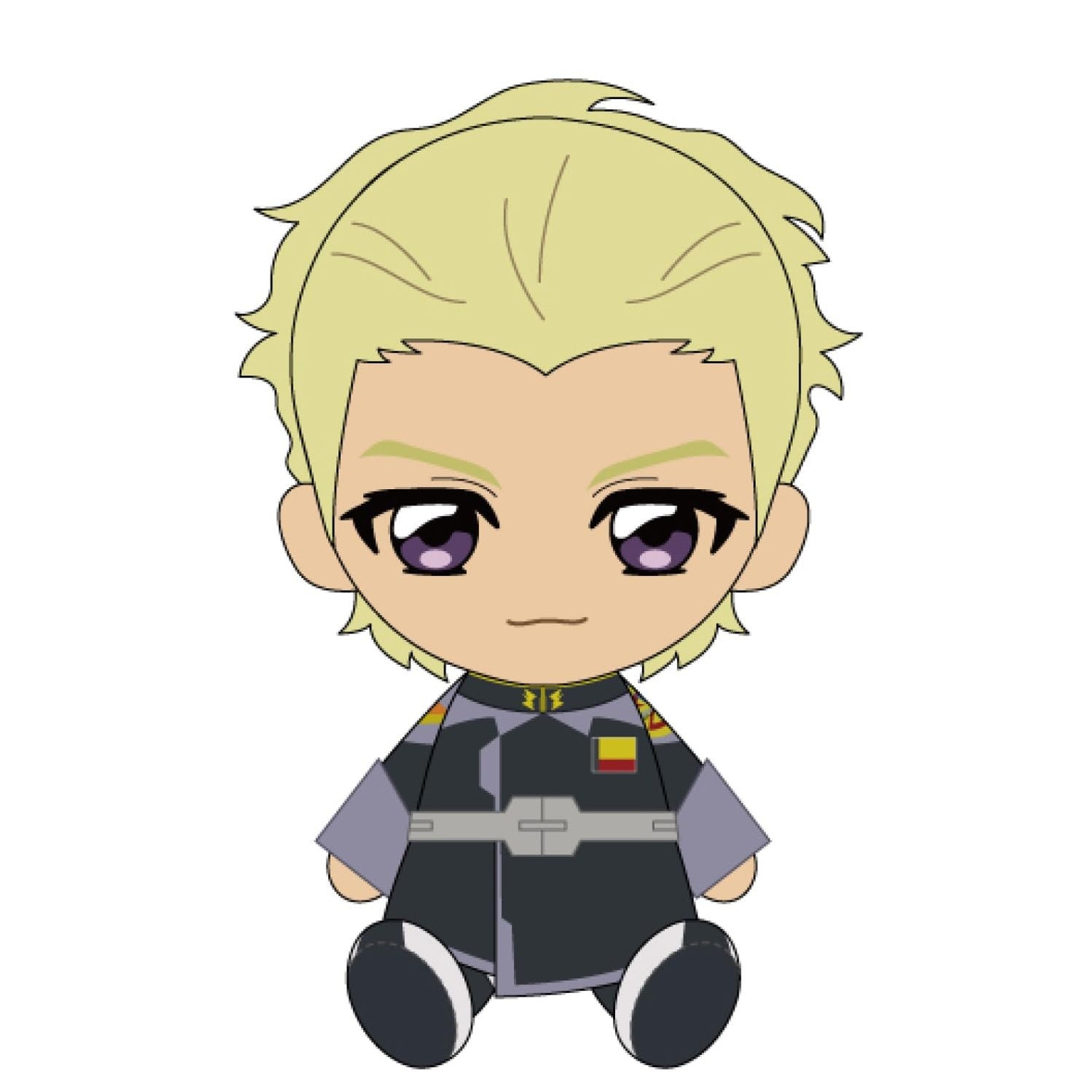 "Mobile Suit Gundam SEED Freedom" Chibi Plush Dearka Elthman — Ninoma