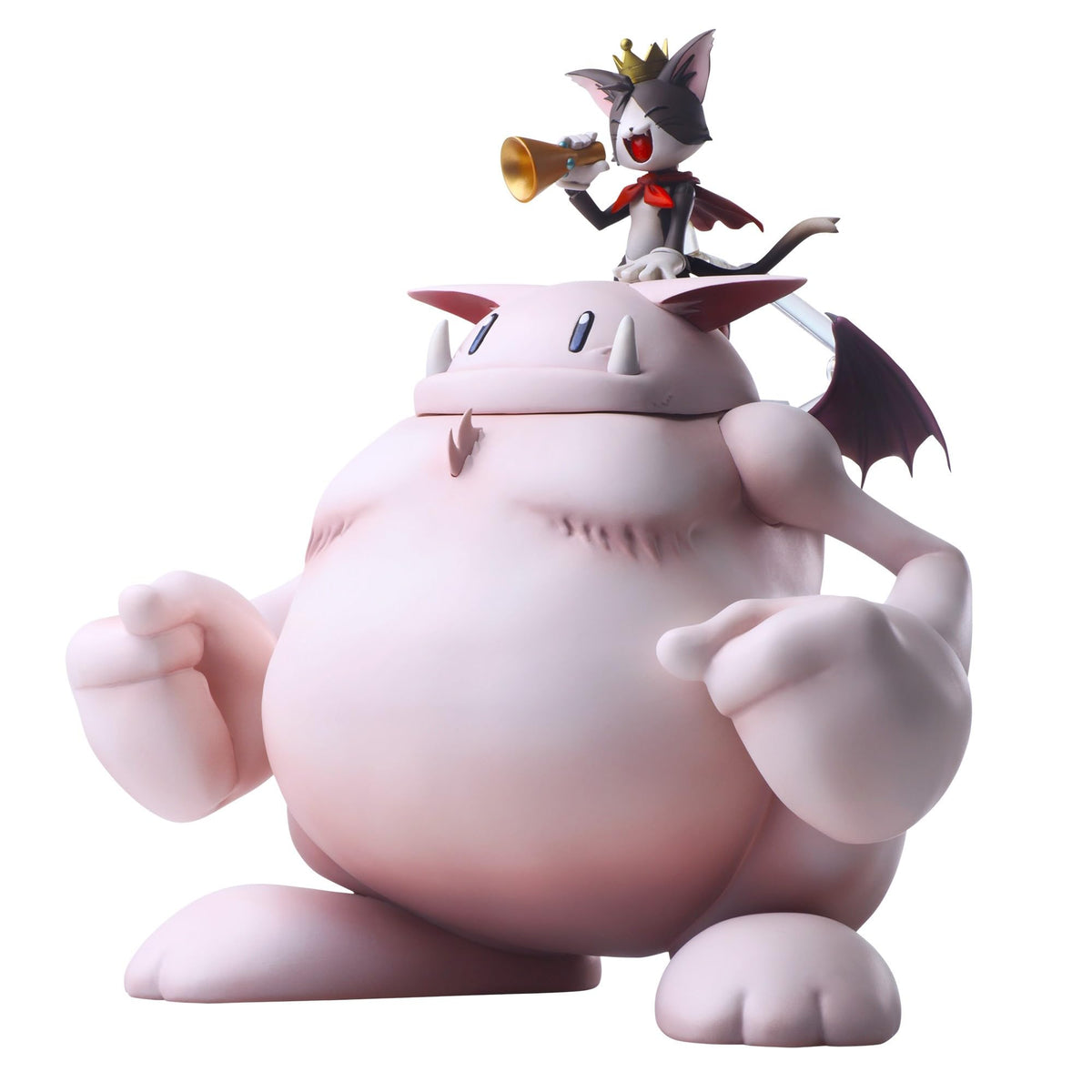 "Final Fantasy VII" Bring Arts Cait Sithi & Fat Moogle — Ninoma