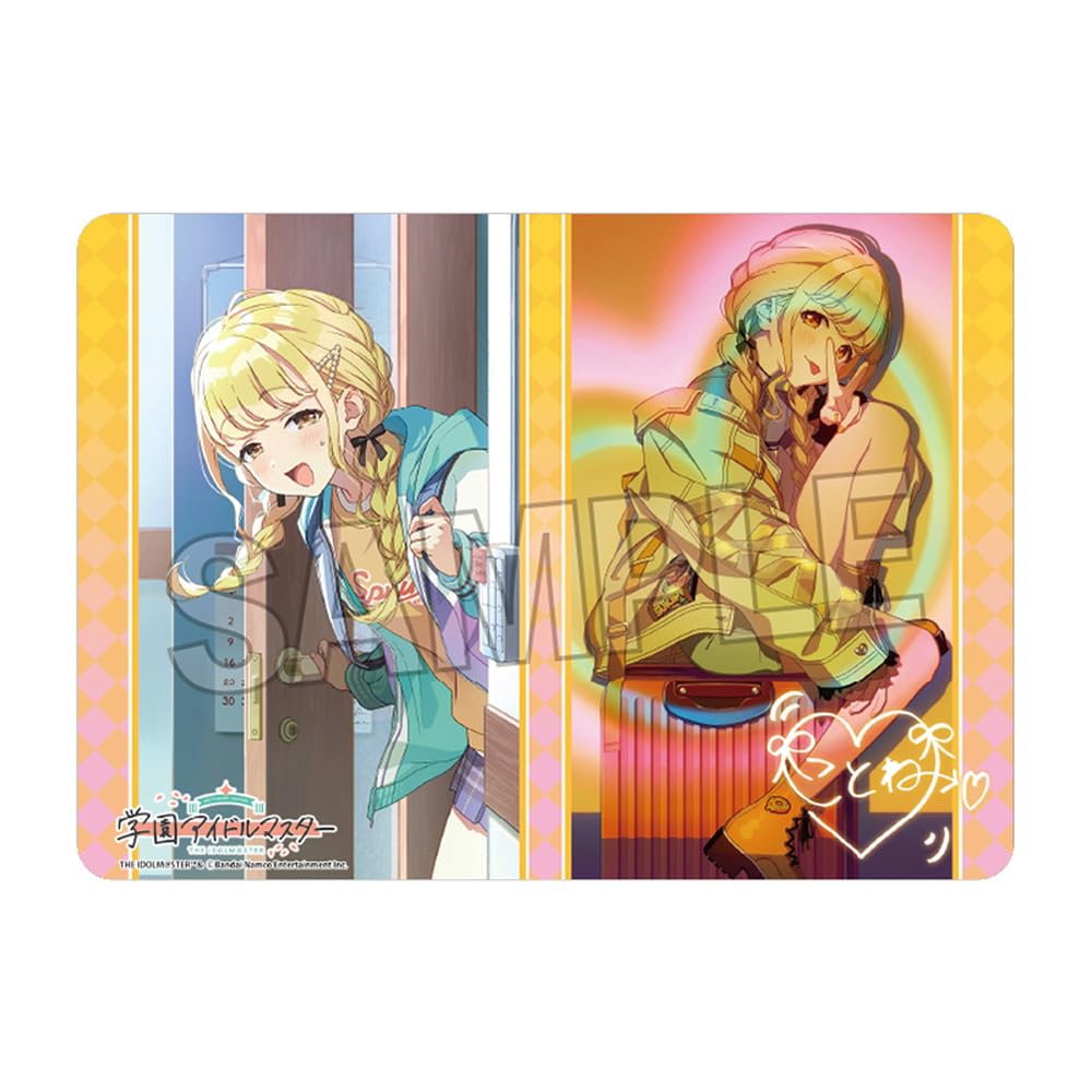 "Gakuen Idolmaster" Illustration Play Mat Next Turn Cuteness Has Begun ...