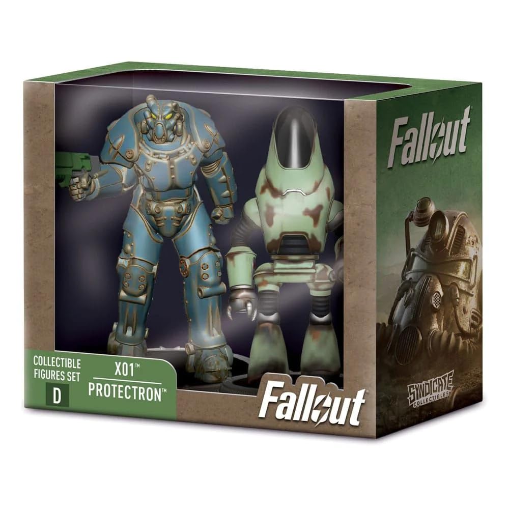 "Fallout" Collectible Figures Set X01 & Protectron — Ninoma
