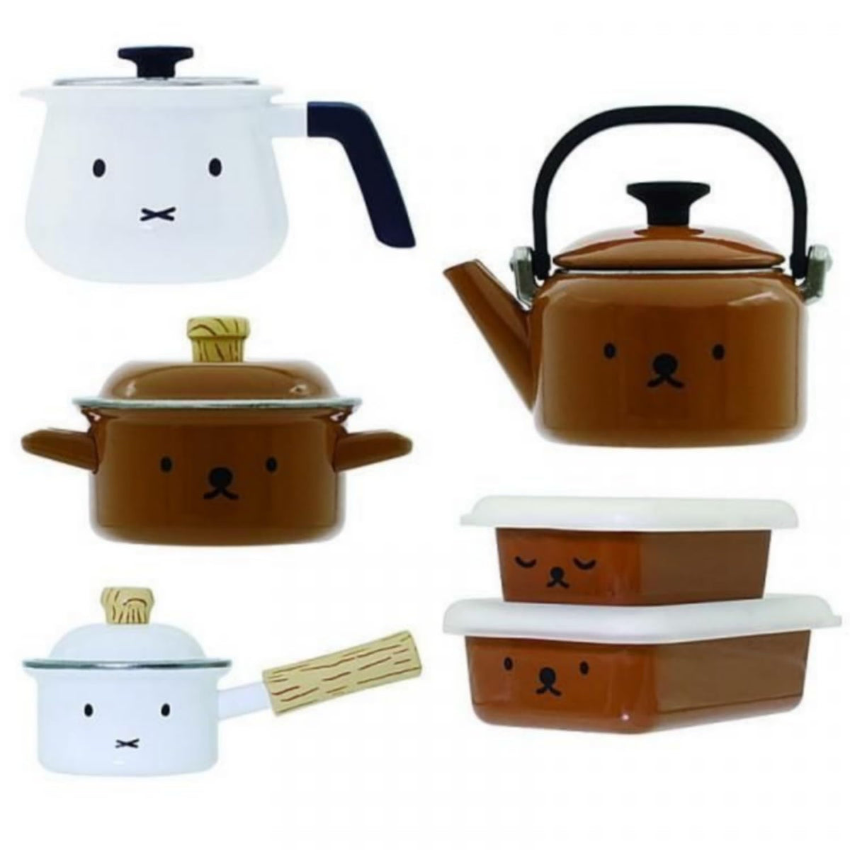 Fujihoro Miffy Boris Face Series Mini Collection — Ninoma