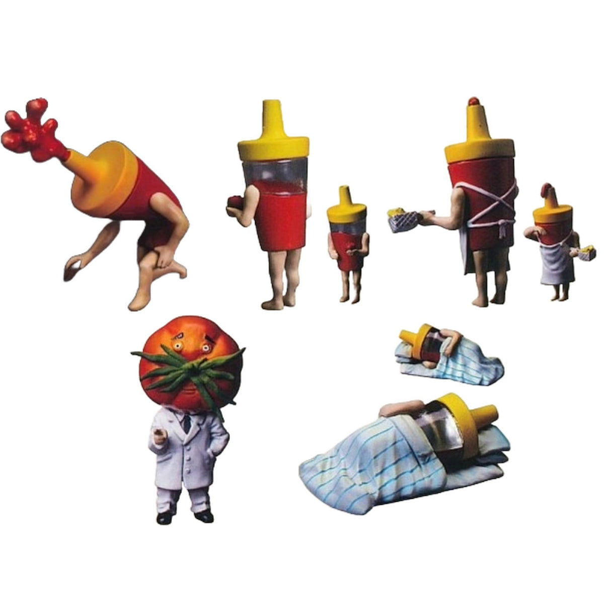 "Ketchup Man" Figure Mascot — Ninoma