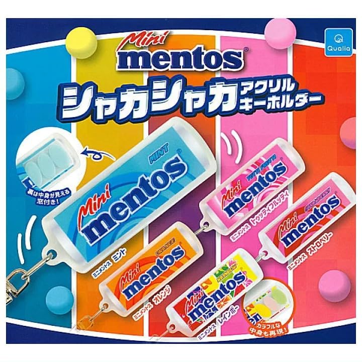 Mini Mentos Shakashaka Acrylic Key Chain — Ninoma