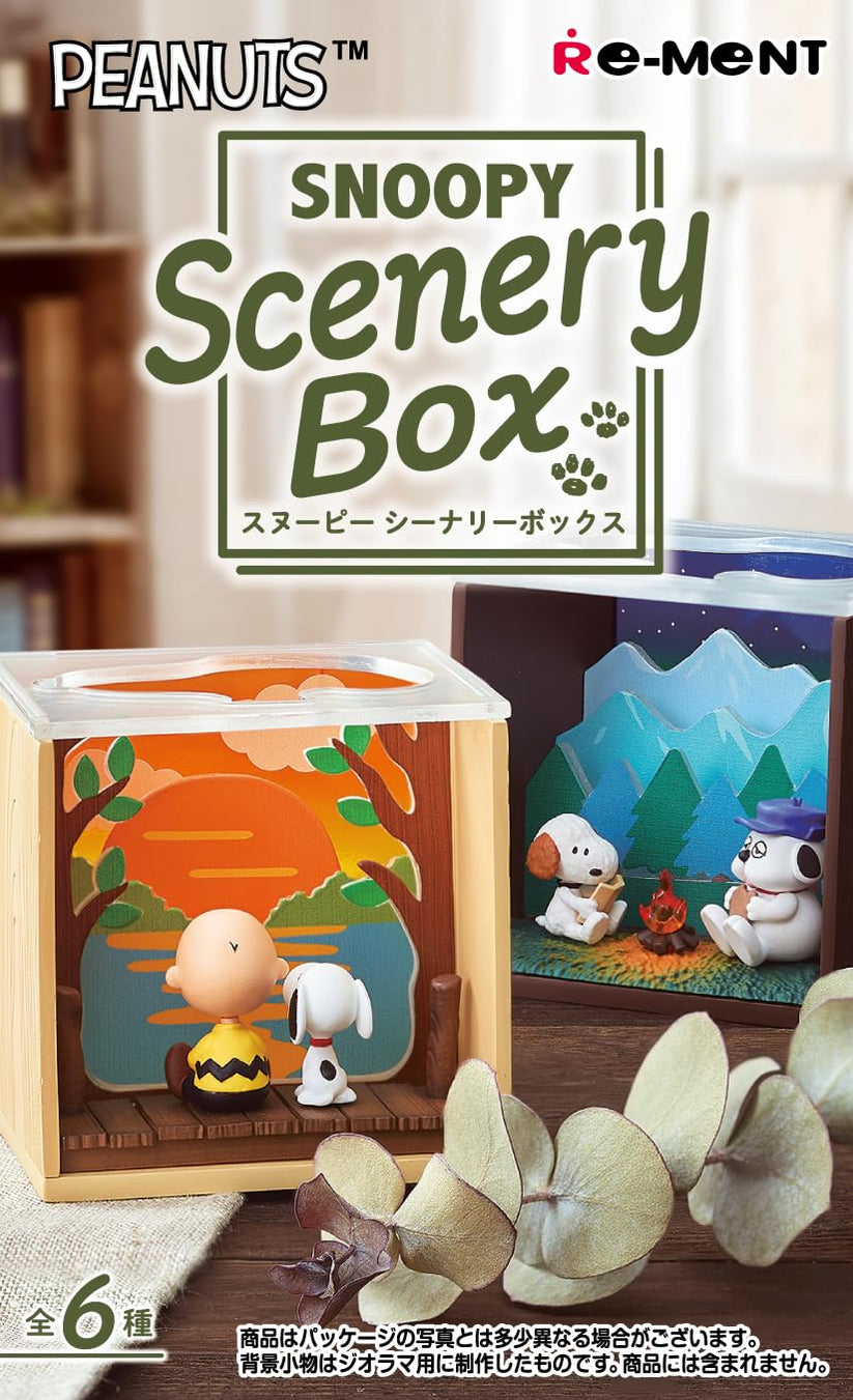 "Peanuts" SNOOPY Scenery Box — Ninoma