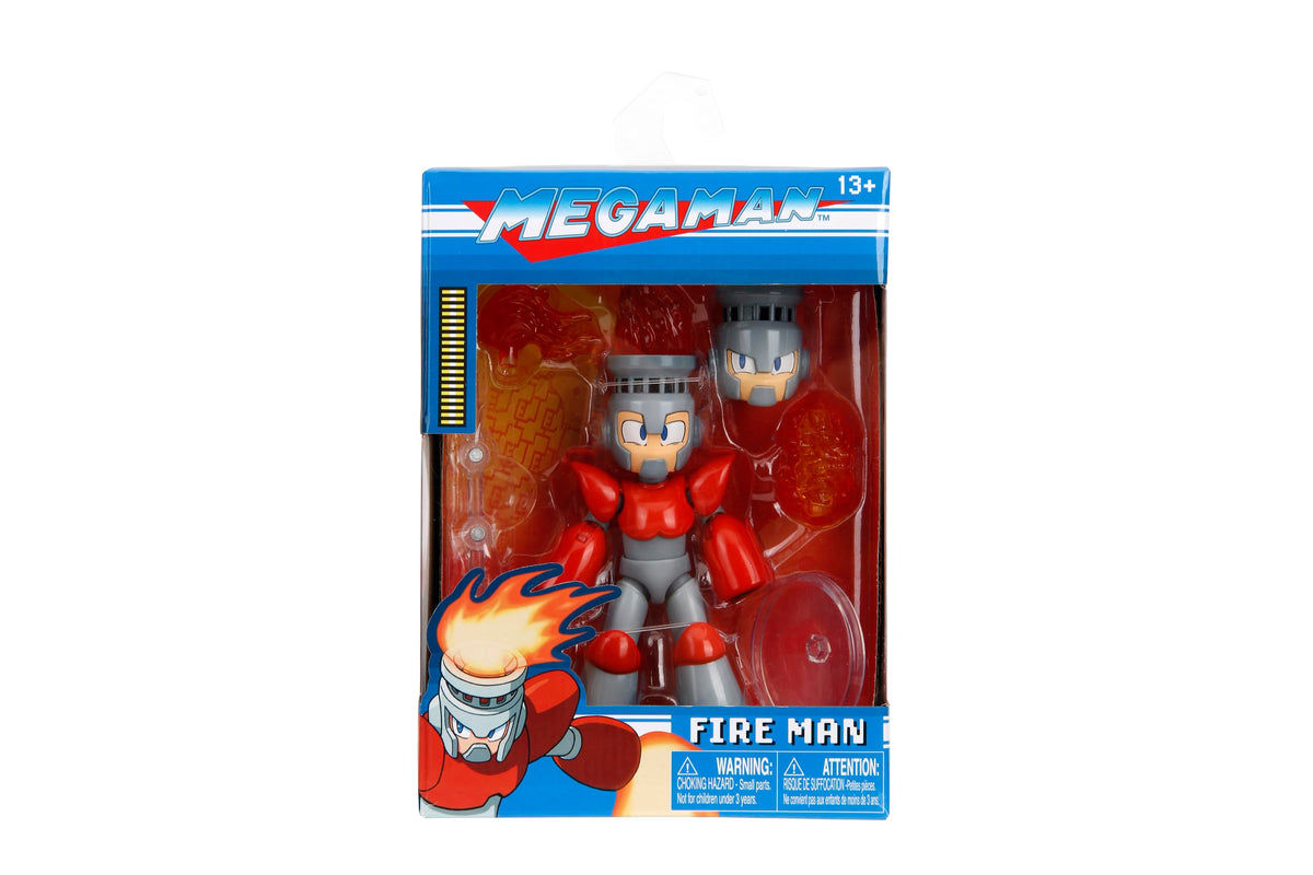 1/12 Scale "Mega Man" Action Figure Fire Man — Ninoma