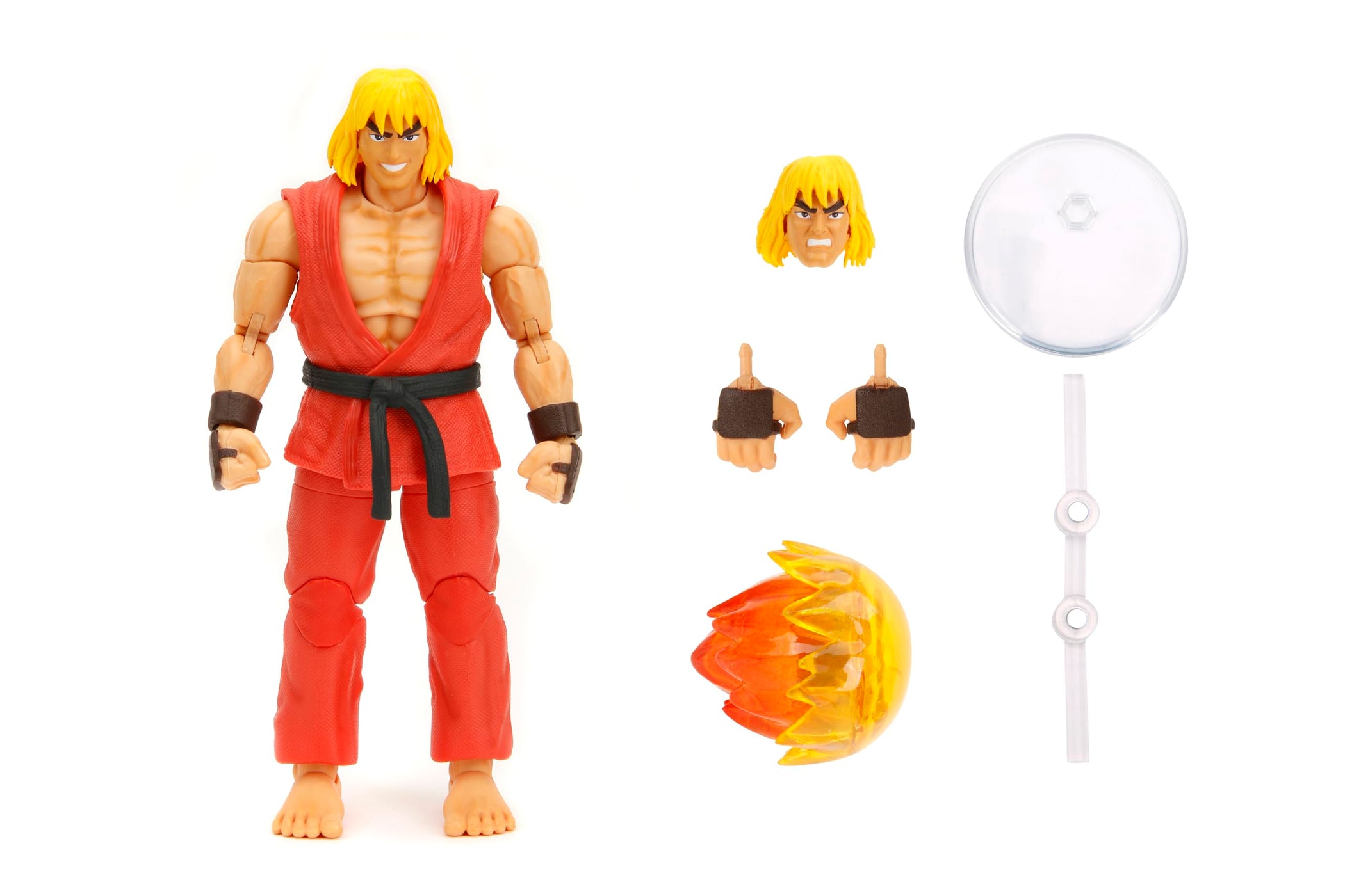 "Street Fighter II" Street Fighter Action Figure 1/12 Scale Ken — Ninoma