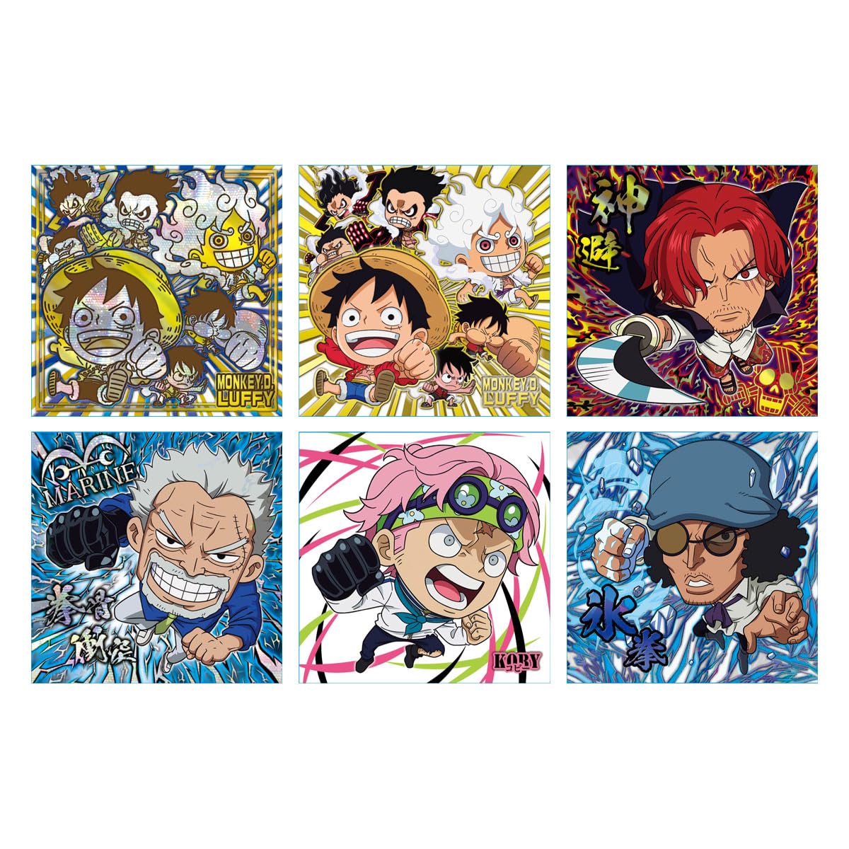 Nyaformation "One Piece" Pirates Sticker Wafer Card LOG. 10 — Ninoma