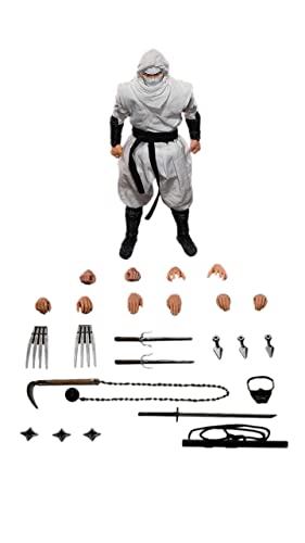 VTOYS x 6INCH SN003 SHADOW NINJA (WHITE) 1/12 SCALE ACTION FIGURE — Ninoma