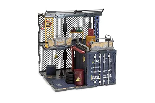 FRESH RETRO 1/24 SCALE DIORAMA BUILDING SET SIB10 CONTAINER WAREHOUSE ...