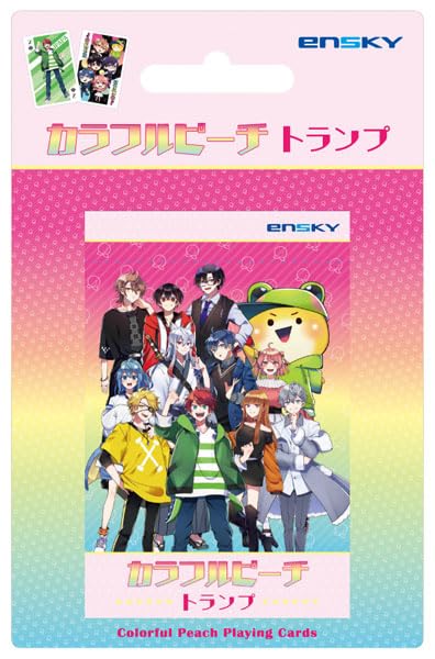 Colorful Peach Playing Cards — Ninoma