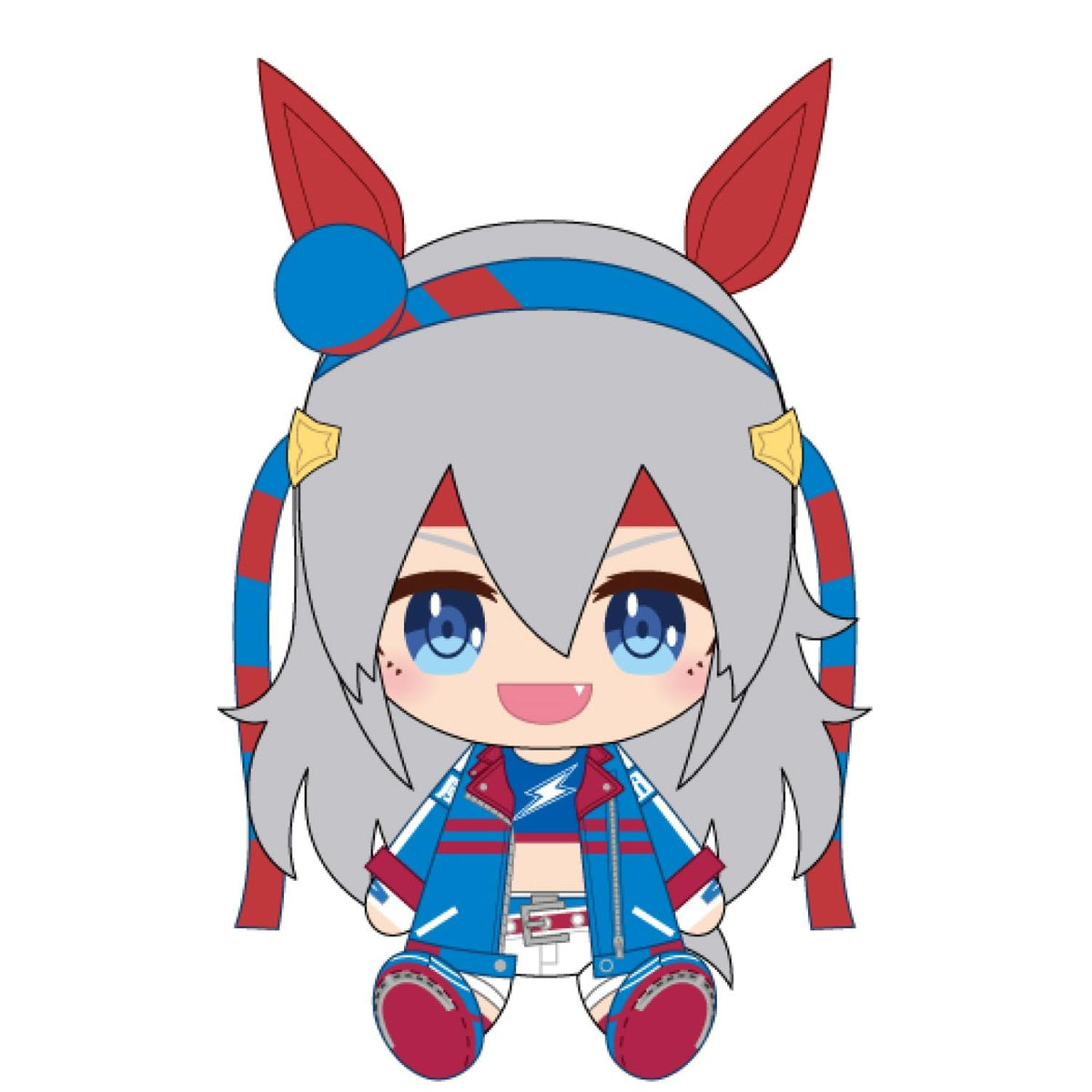 "Uma Musume Pretty Derby" Chibi Plush Tamamo Cross — Ninoma