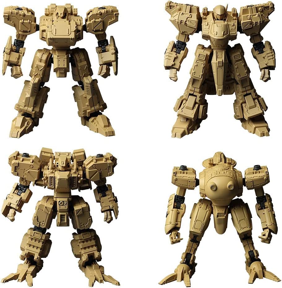 "Front Mission" Structure Arts 1/72 Scale Plastic Model Kit Series Vol ...