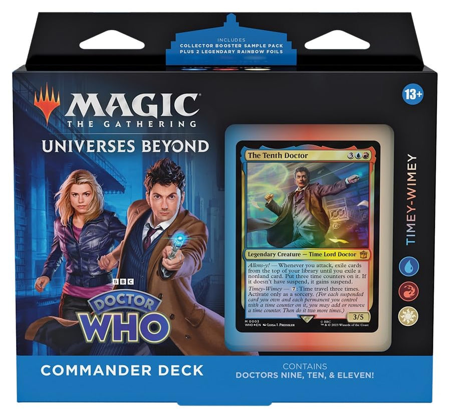 MAGIC: The Gathering Doctor Who Commander Deck 4 Types (English Ver ...