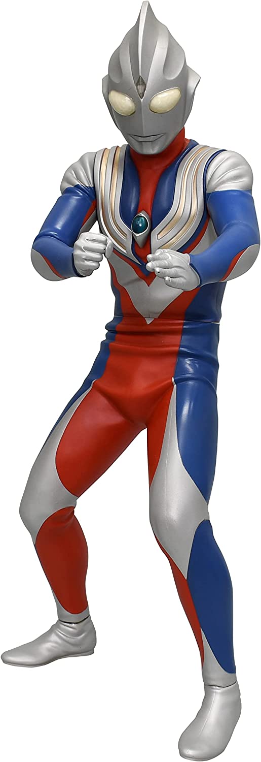 "Ultraman Tiga" NANKOKU FACTORY Ultraman Tiga Mega Size Soft Vinyl Kit ...
