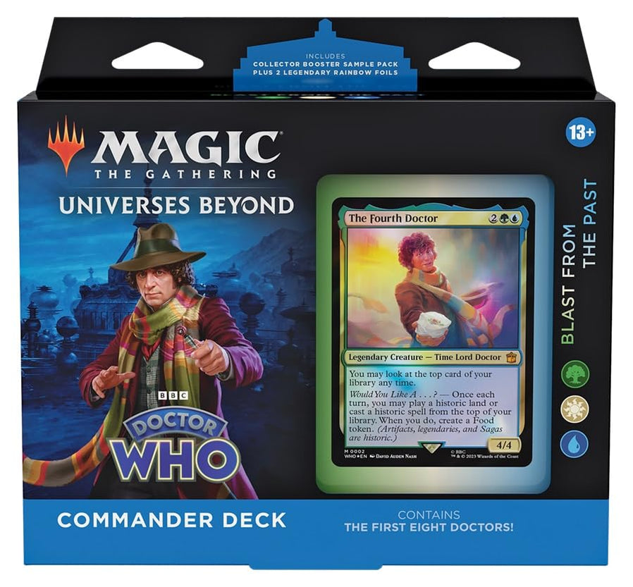 MAGIC: The Gathering Doctor Who Commander Deck 4 Types (English Ver ...