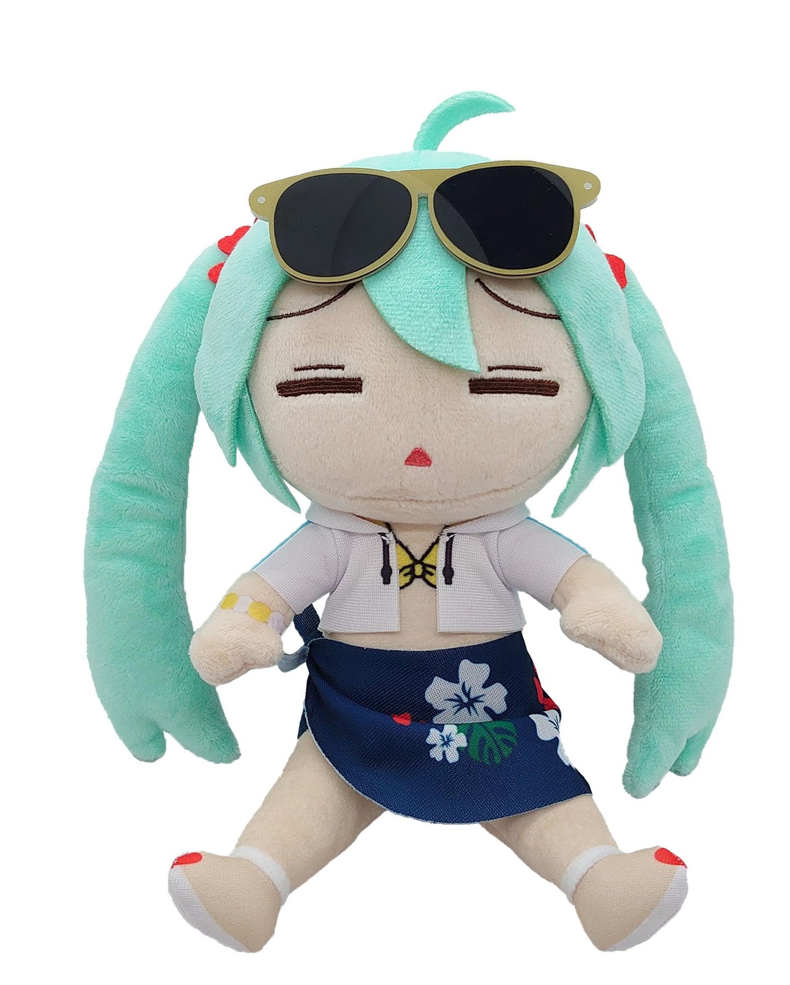 Hatsune Miku Series Darugurumi (Plush) Hatsune Miku Summer Ver. With S ...