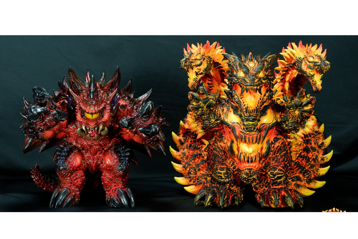 KAIJU DOOM Battle of the Demon Gods! TURTLE DEMON & LIZARD DEMON — Ninoma